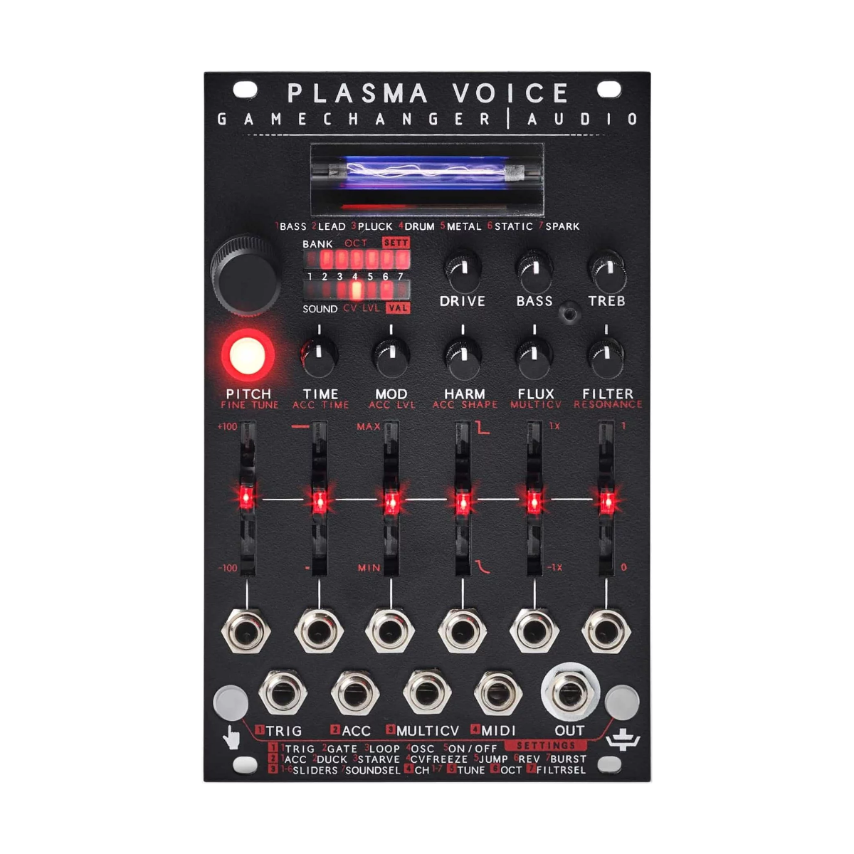 Gamechanger Audio Plasma Voice— Clockface Modular