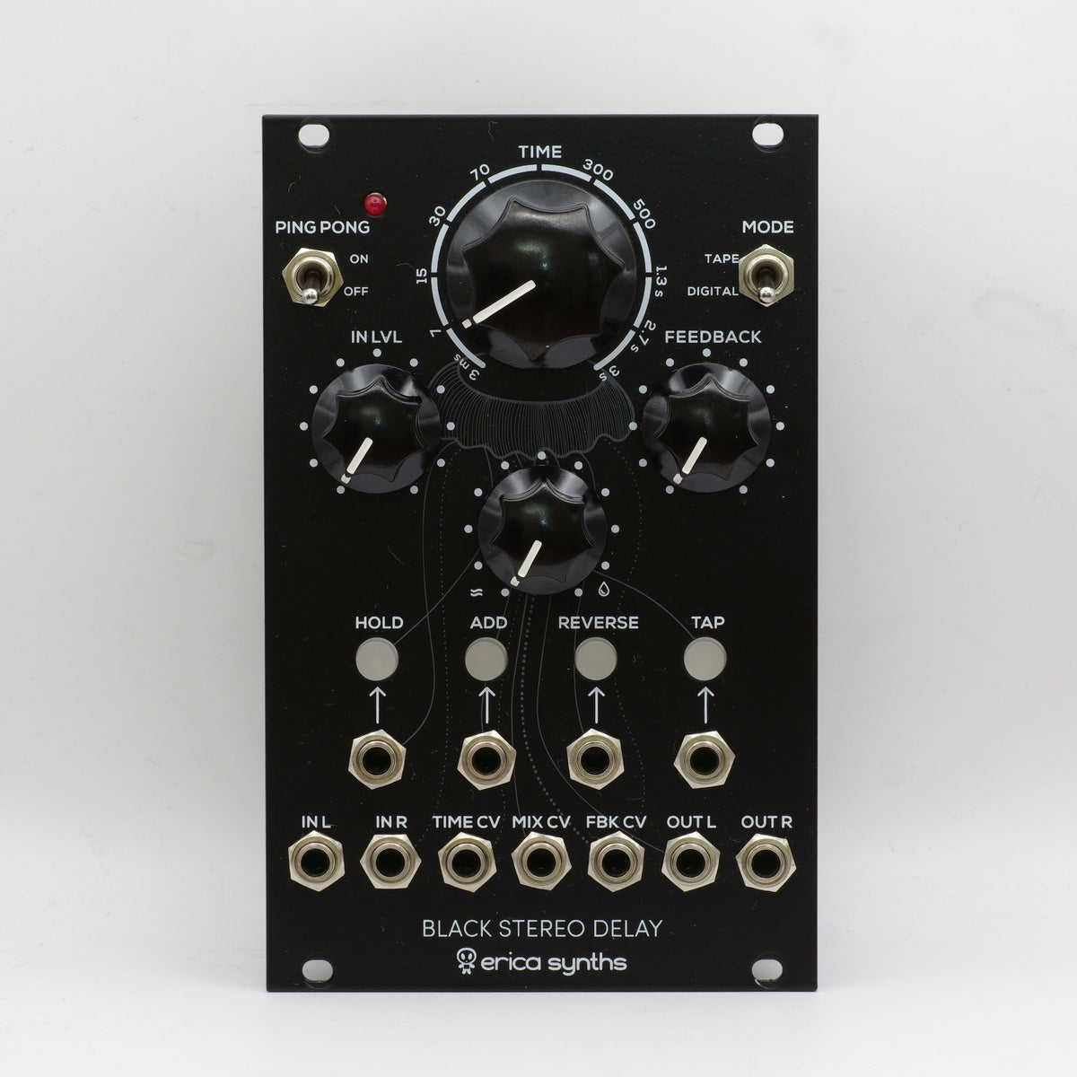 Erica Synths Black Stereo Delay [USED:W0]— Clockface Modular