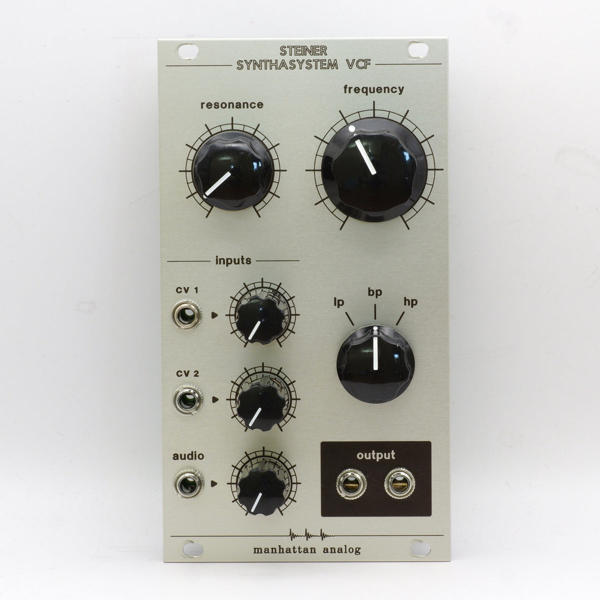 Manhattan Analog Steiner Synthasystem VCF [USED:W0]— Clockface Modular