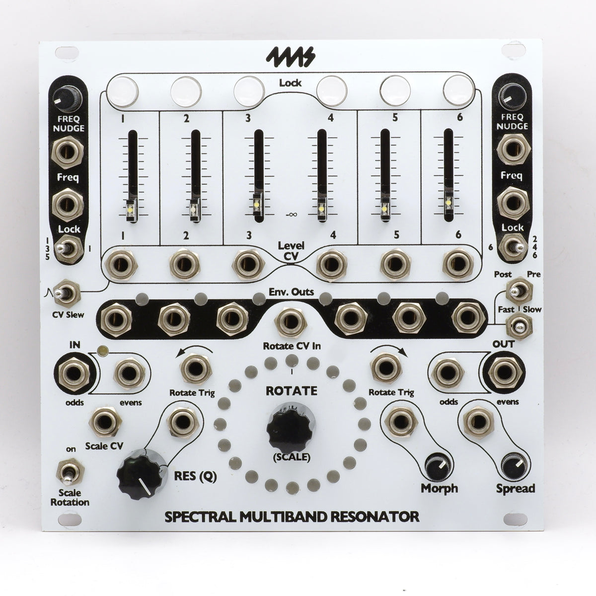 4ms Spectral Multiband Resonator (SMR) [USED:W0]— Clockface Modular
