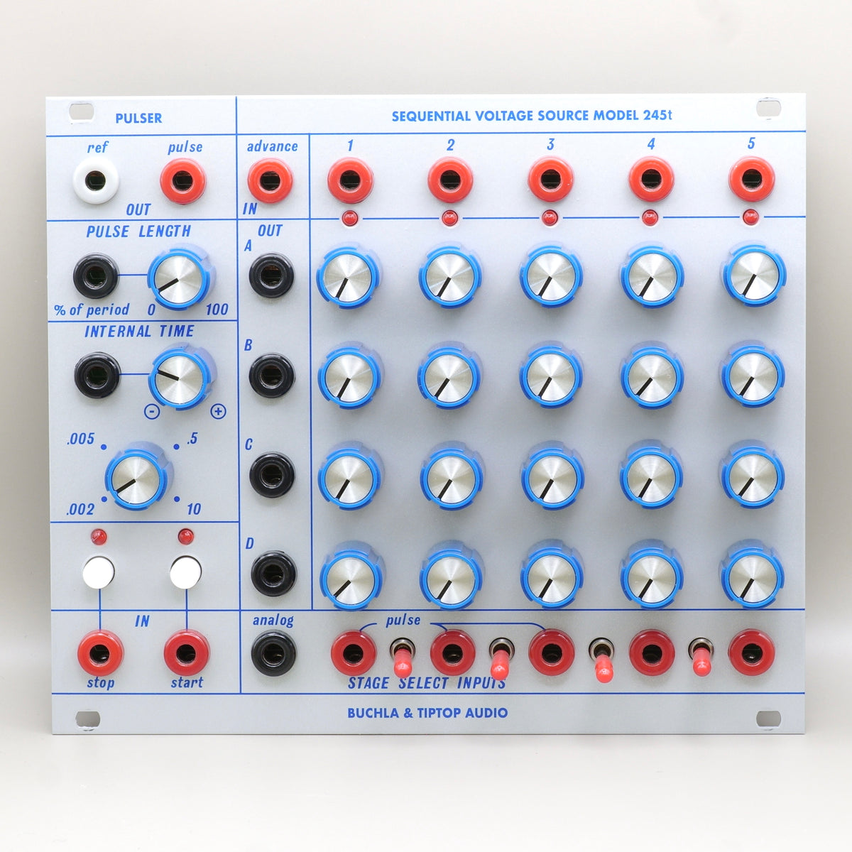 Buchla & Tiptop Audio Sequential Voltage Source Model 245t [USED:W0]— Clockface Modular