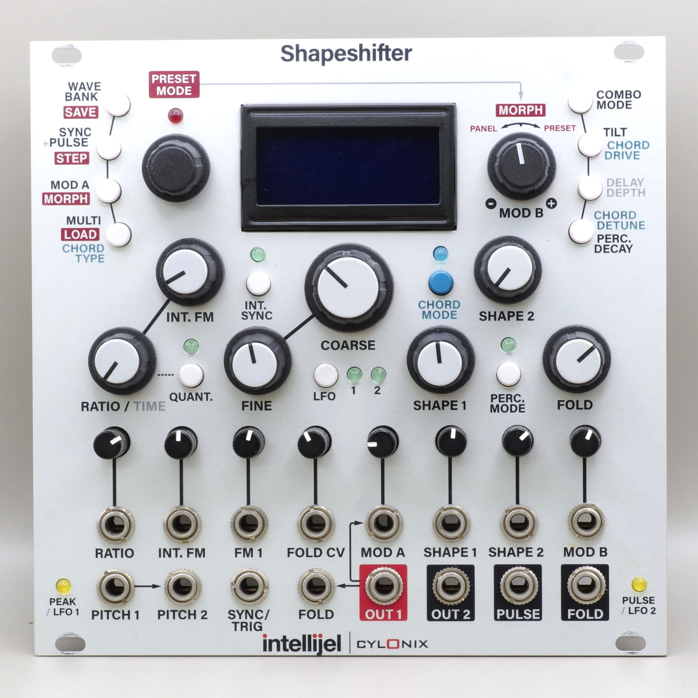 Intellijel Designs Cylonix Shapeshifter—Clockface Modular