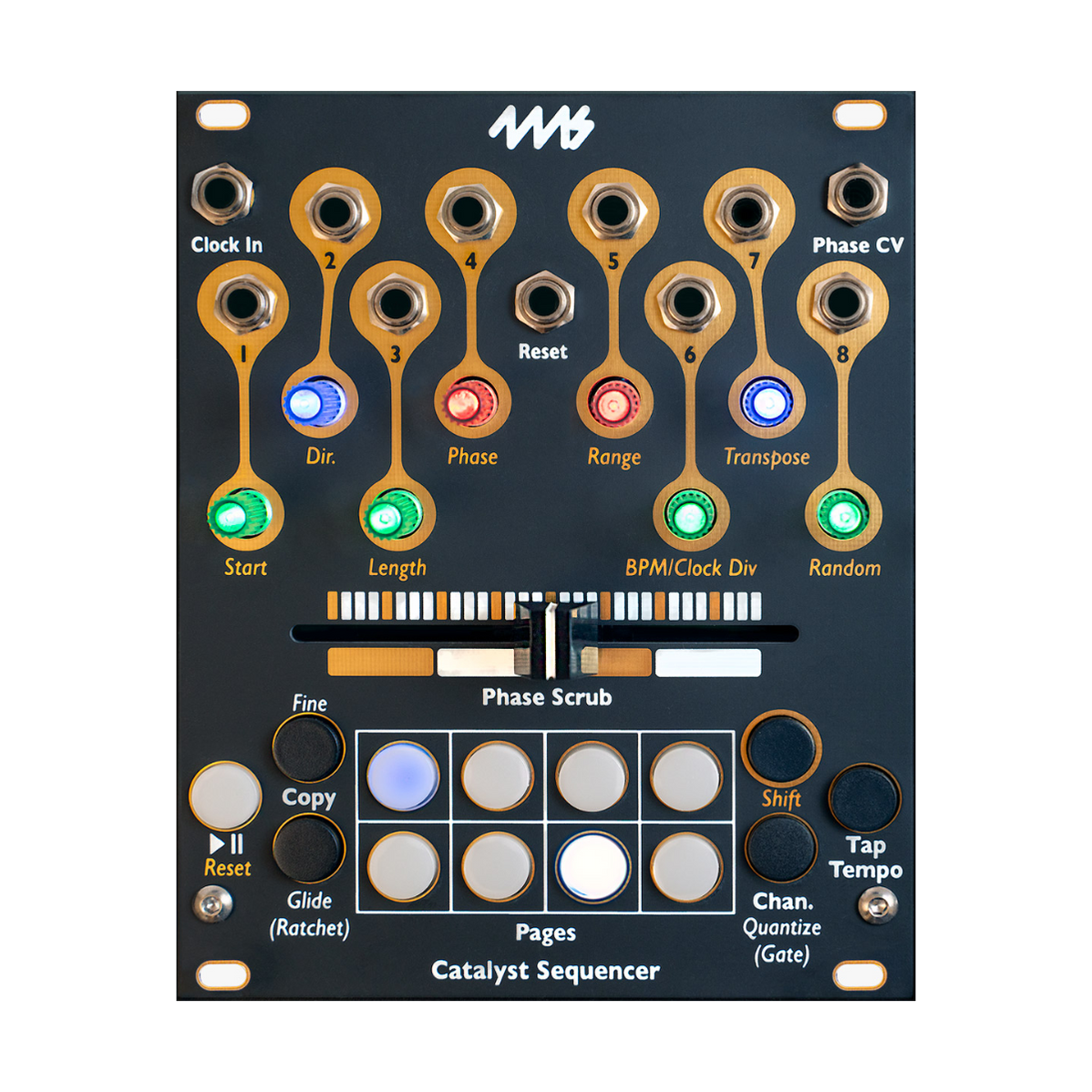 CV Sequencer— Clockface Modular