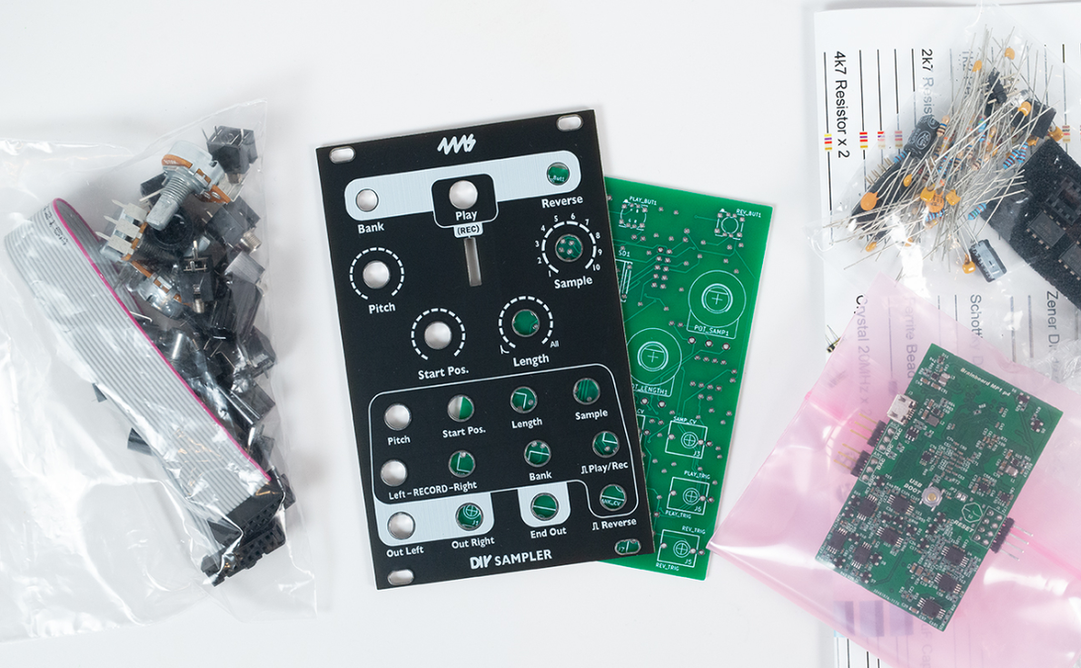 [DIY Kit] 4ms Sampler Kit— Clockface Modular