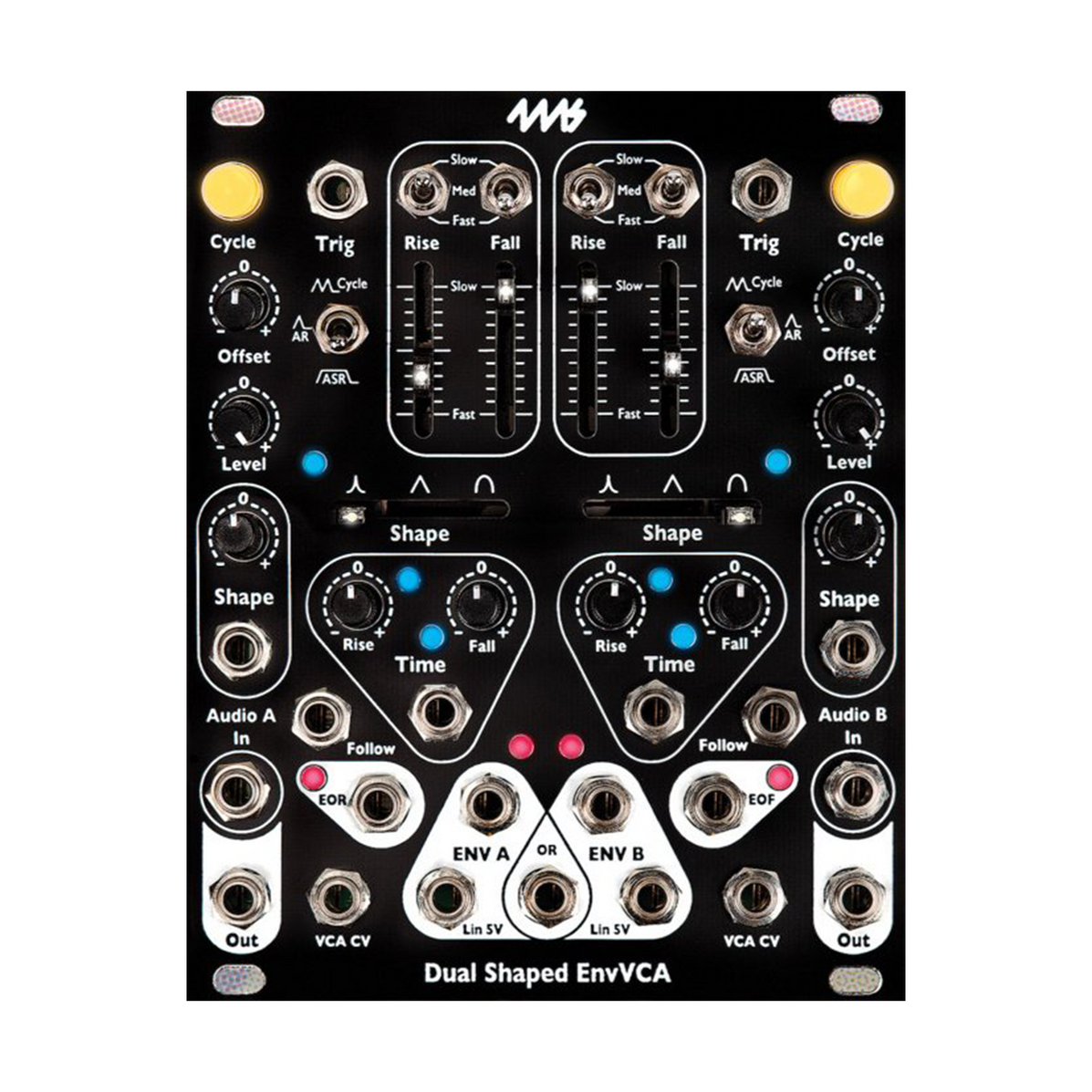 4ms Shaped Dual EnvVCA— Clockface Modular