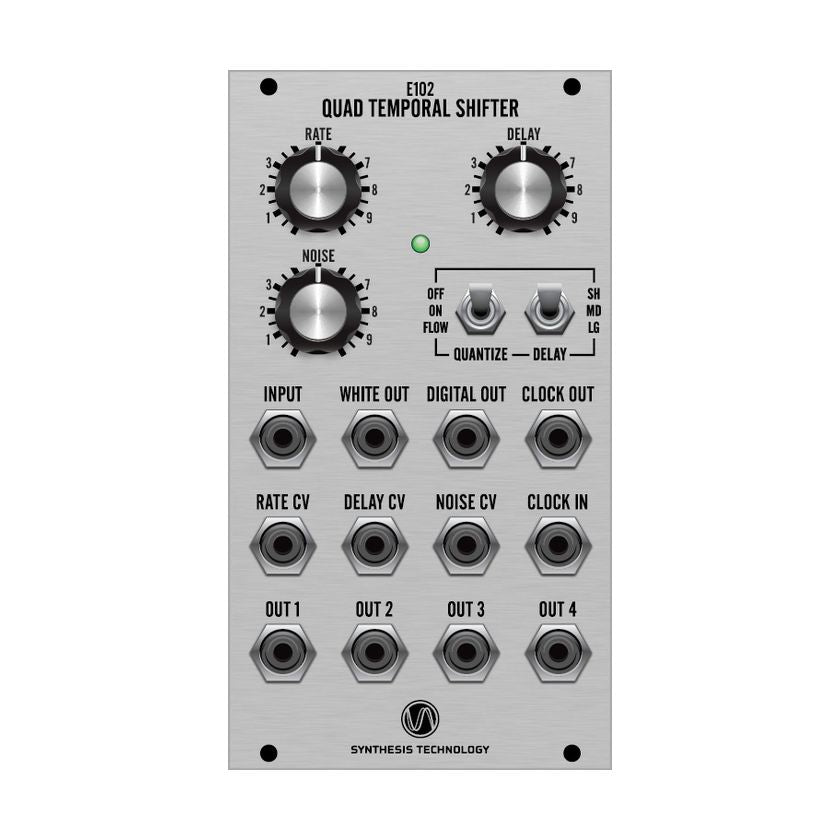 Synthesis Technology E102 Quad Temporal Shifter— Clockface Modular