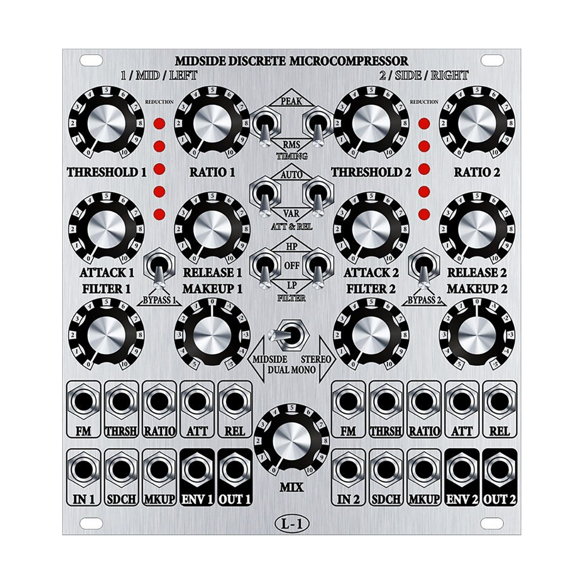 L-1 Midside Discrete Microcompressor— Clockface Modular