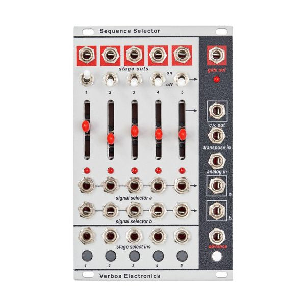 Verbos Electronics Sequence Selector— Clockface Modular