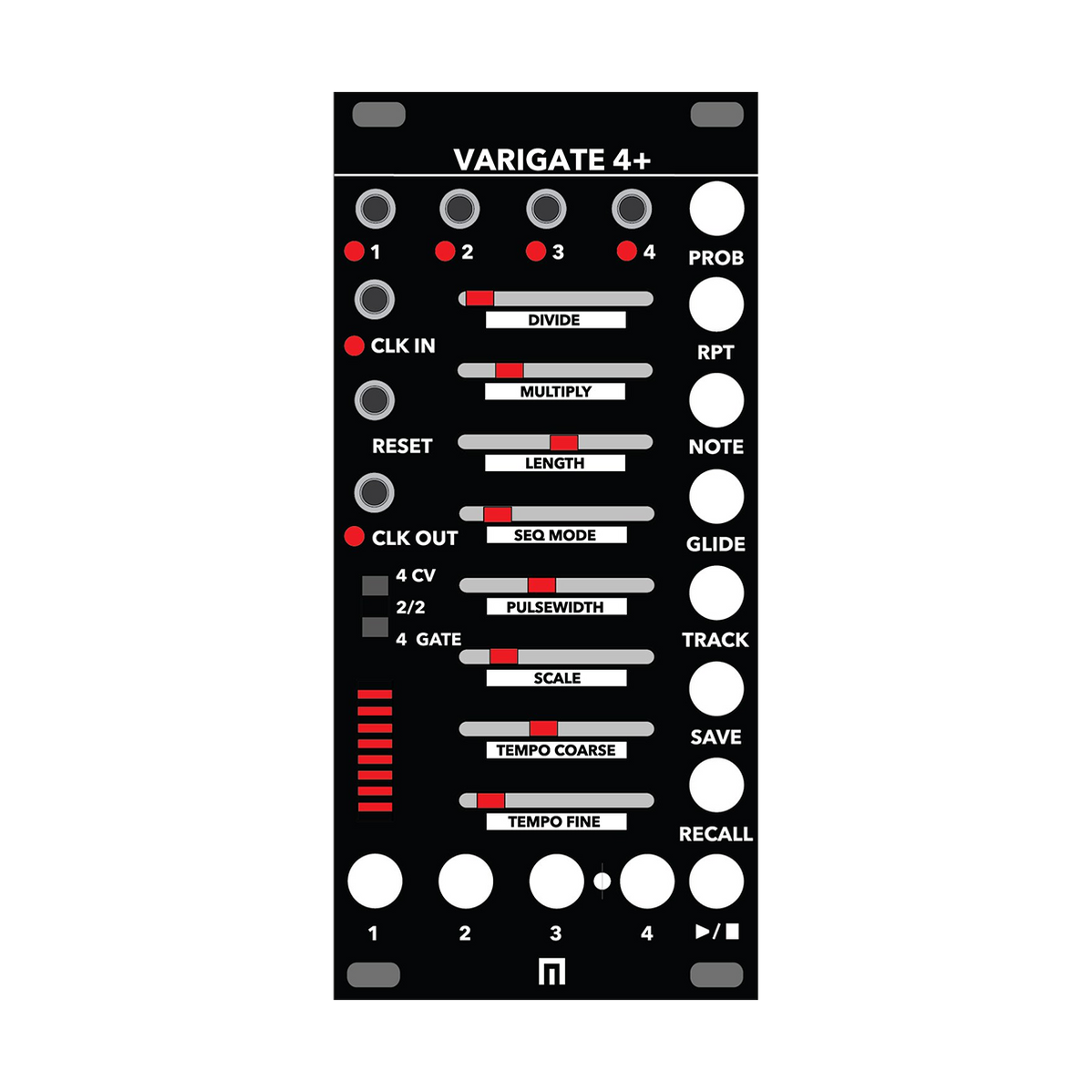 CV Sequencer— Clockface Modular