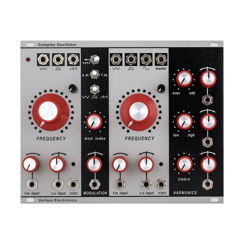 Verbos Electronics Complex Oscillator — Clockface Modular